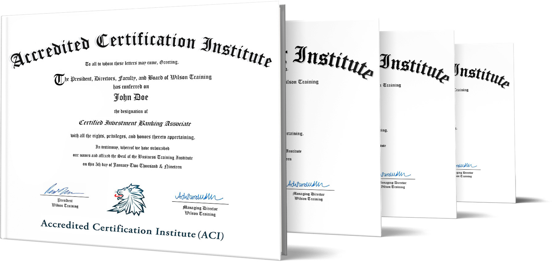 Certified Investment Banking Associate - Accredited Certification Institute